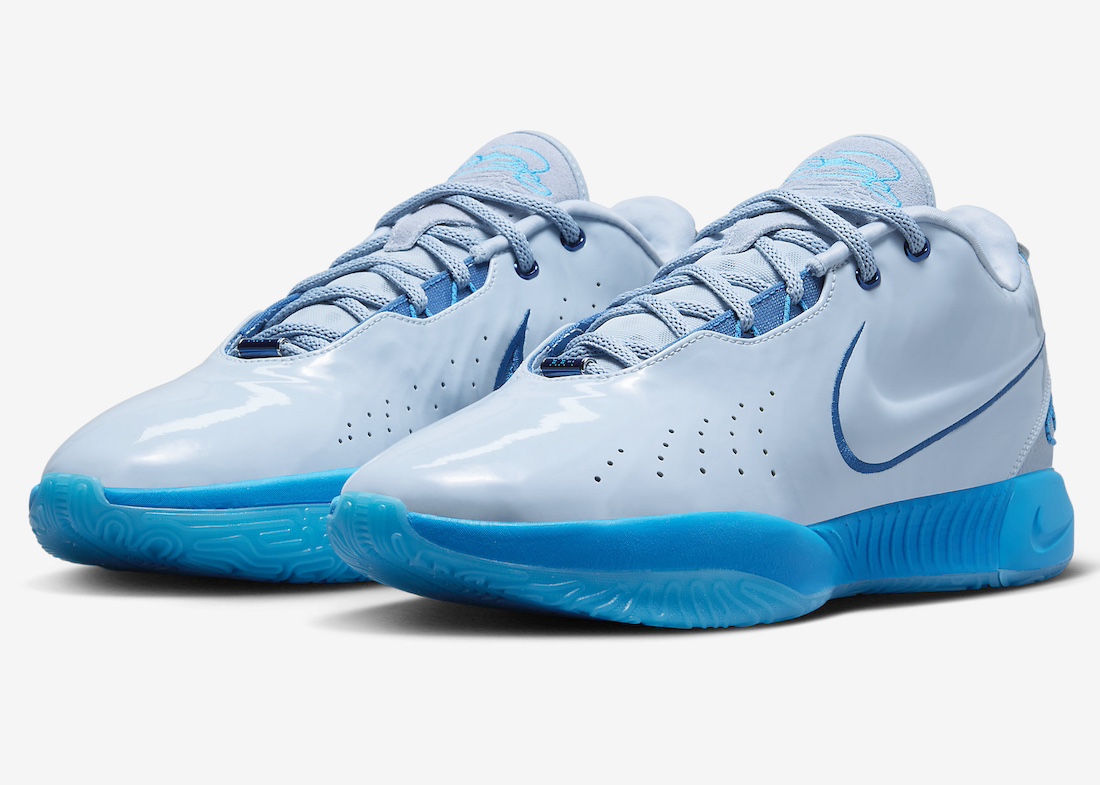 LeBron XXI "Blue Diver" FQ4146-400 - Retro Brons