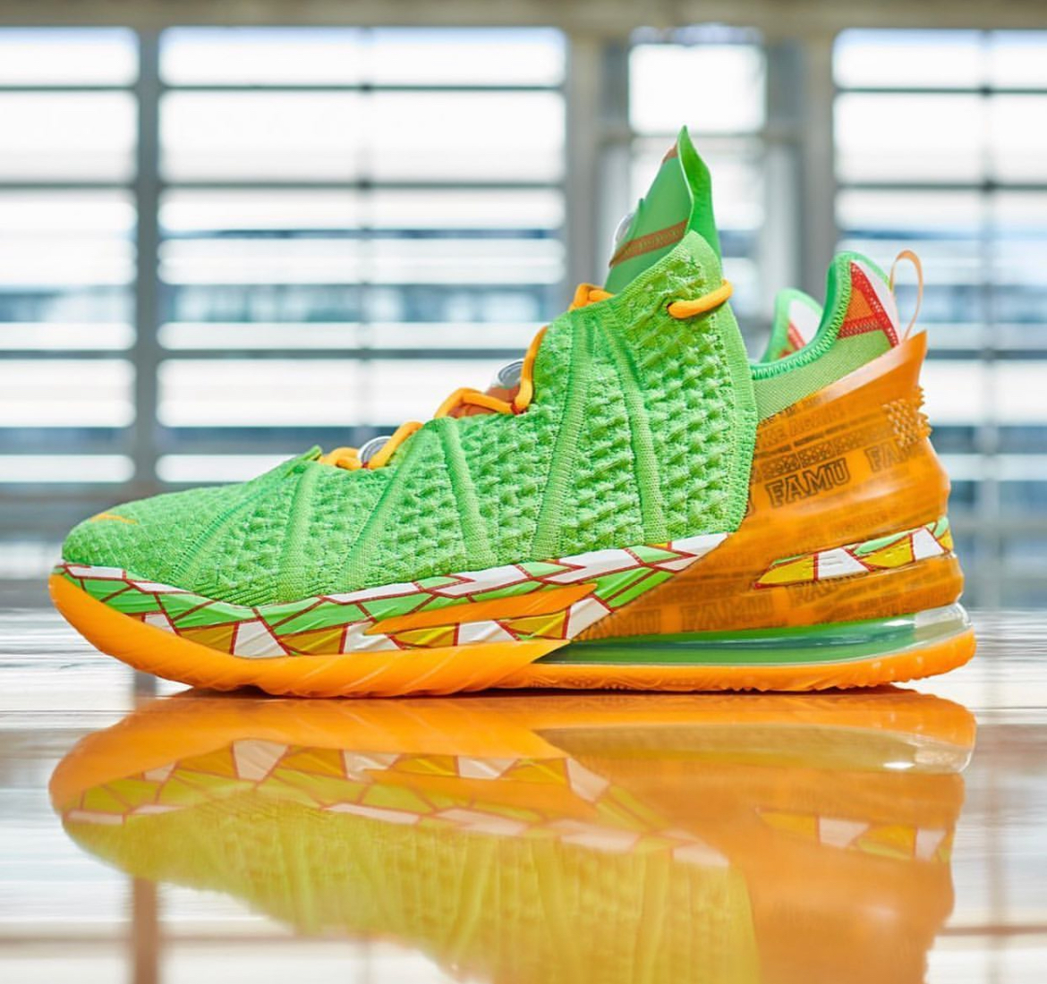 LeBron 18 "Florida A&M" - Retro Brons